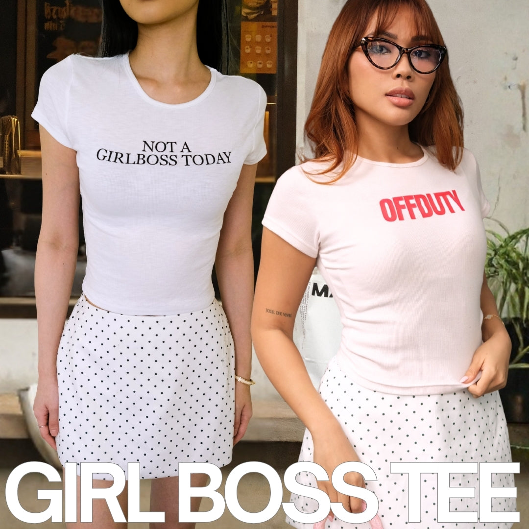 Shewearssugar -- Girl Boss Tee | Off Duty | Not A Girl Boss Today – she ...
